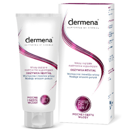Dermena REVITAL, odżywka do włosów, 200 ml | Apteline.pl