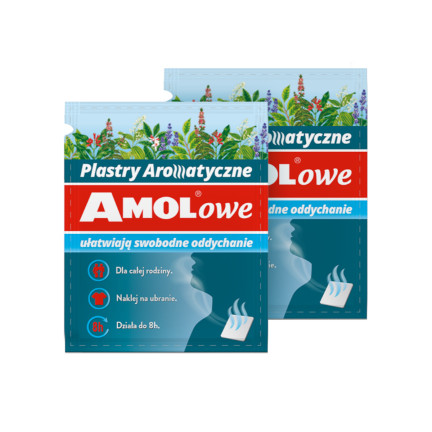 AMOLowe plastry aromatyczne, 5 sztuk | Apteline.pl