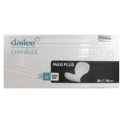 Wkładki anatomiczne Dailee Comfort Premium Maxi + XL, 30 sztuk ...