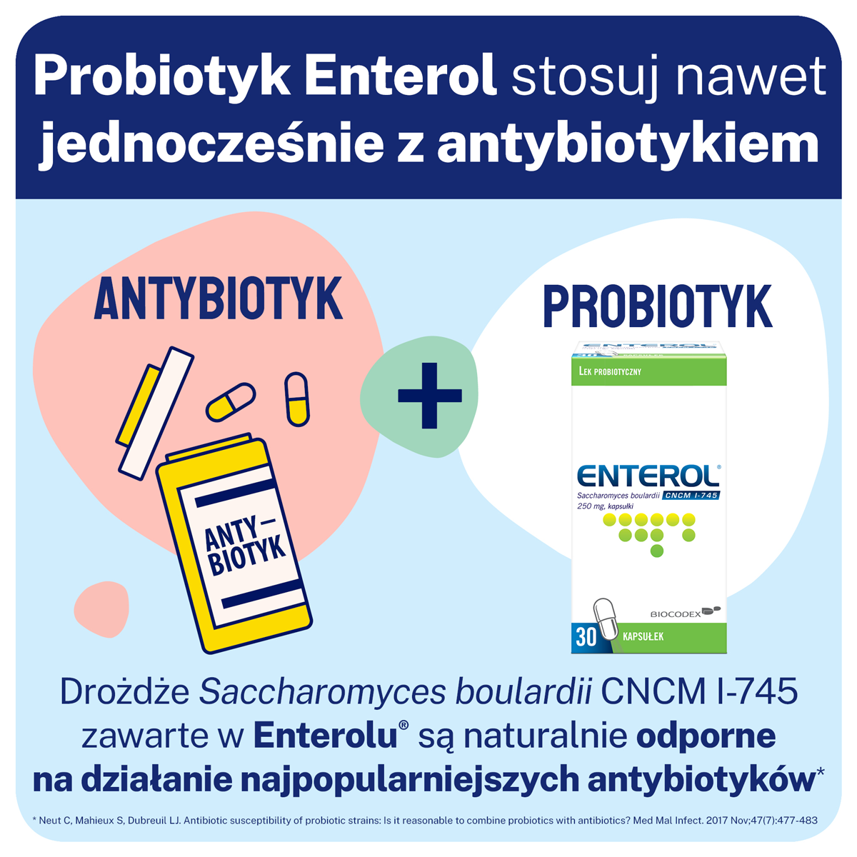 Enterol, 250 mg, 30 kapsułek - cena, ulotka, dawkowanie | Apteline.pl