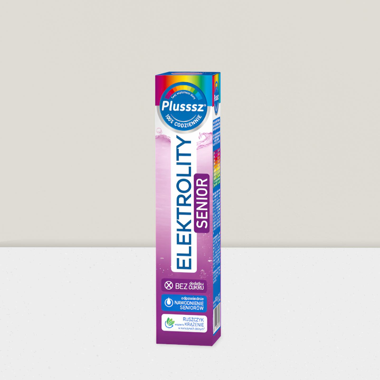 Plusssz Elektrolity Senior 100% Complex, 24 tabletki musujące | Apteline.pl