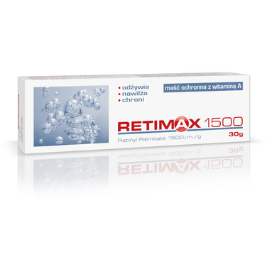 Retimax 1500, maść ochronna z witaminą A, 30 g | Apteline.pl