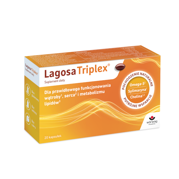 Lagosa Triplex, 20 kapsułek | Apteline.pl