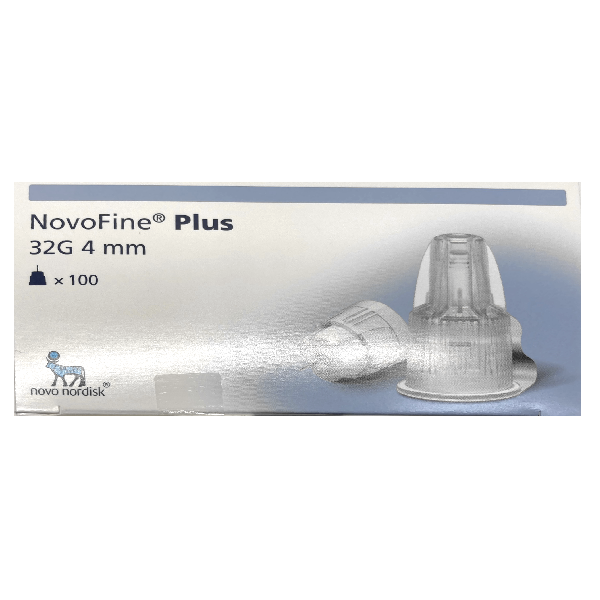 Igła insulinowa NovoFine Plus 32G x 4 mm, 100 sztuk | Apteline.pl