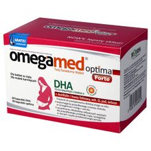 OmegaMed Optima forte, 60 kapsułek DHA + 30 kapsułek optima | Apteline.pl