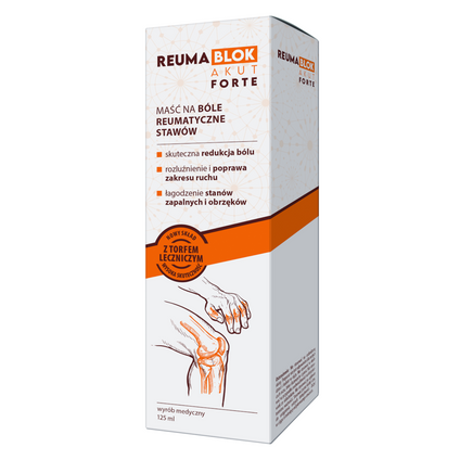 Reumablok Akut Forte, maść, 125 ml | Apteline.pl