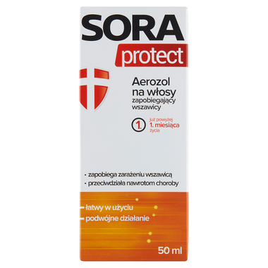 Sora forte, leczniczy szampon do zwalczania wszawicy, 50 ml, ulotka ...