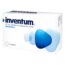 Inventum, 25 mg, 2 tabletki do rozgryzania i żucia | Apteline.pl