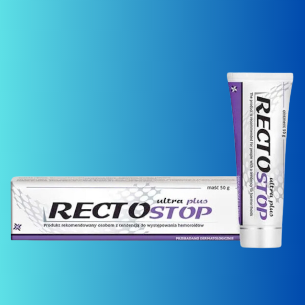 Rectostop Ultra Plus, maść na hemoroidy, 50 g | Apteline.pl