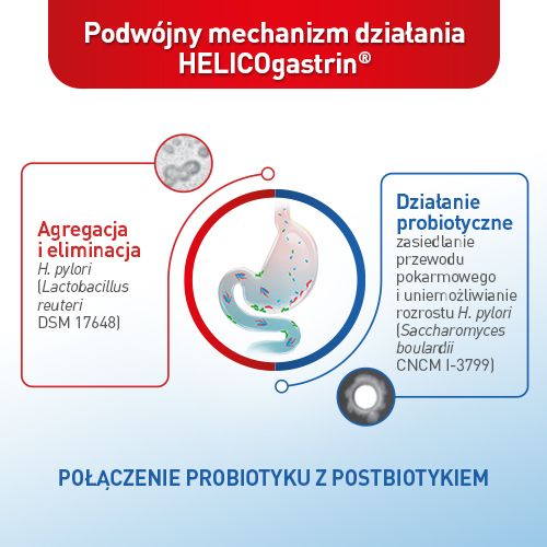 HELICOgastrin, 14 kapsułek, cena, opinie | Apteline.pl