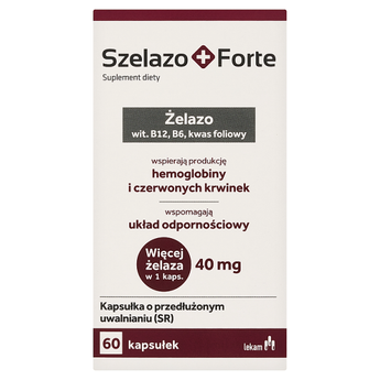 Szelazo+ Forte, 60 kapsułek | Apteline.pl