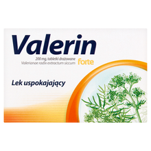 Valerin forte 200 mg, 15 tabletek drażowanych | Apteline.pl