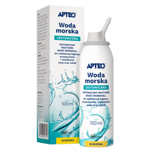 Woda morska izotoniczna APTEO, spray do nosa, 100 ml | Apteline.pl