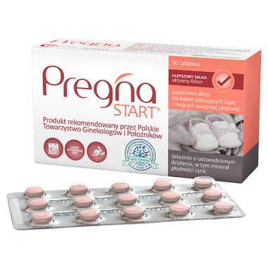 PregnaPlus, 30 kapsułek, cena, składniki, ulotka | Apteline.pl