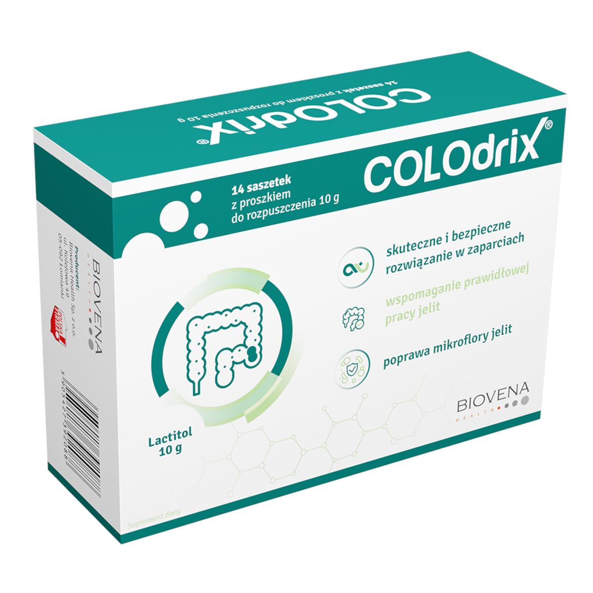 Colodrix 10 g, 14 saszetek | Apteline.pl