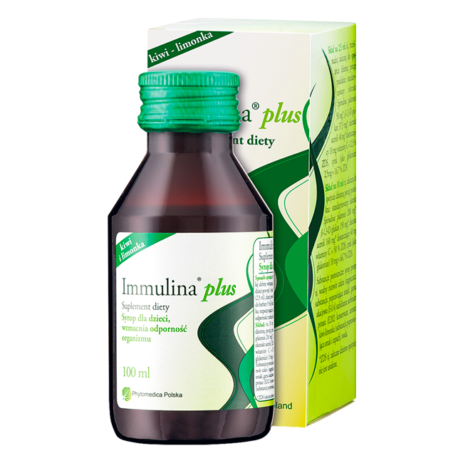 Immulina Plus, syrop 100 ml | Apteline.pl