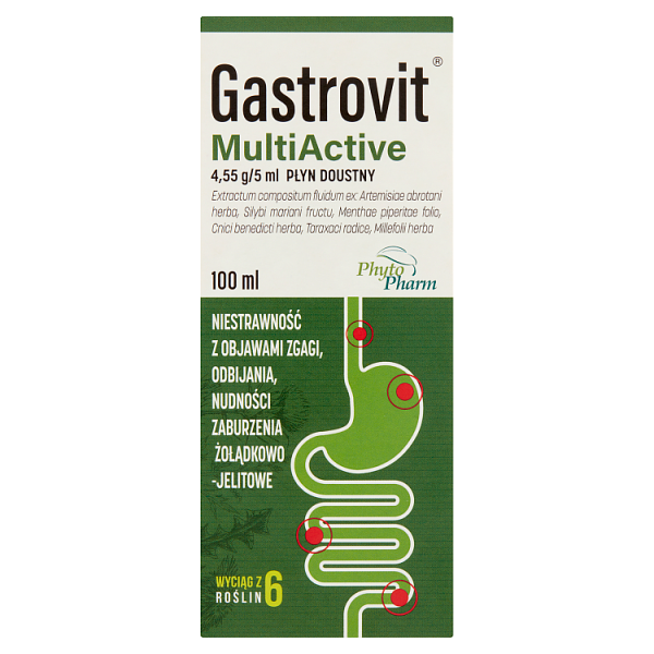 Gastrovit MultiActive 4,55g/5ml, płyn doustny, 100 ml | Apteline.pl