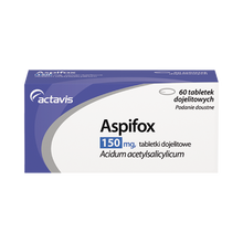 Aspifox, 150 mg, 60 tabletek dojelitowych | Apteline.pl