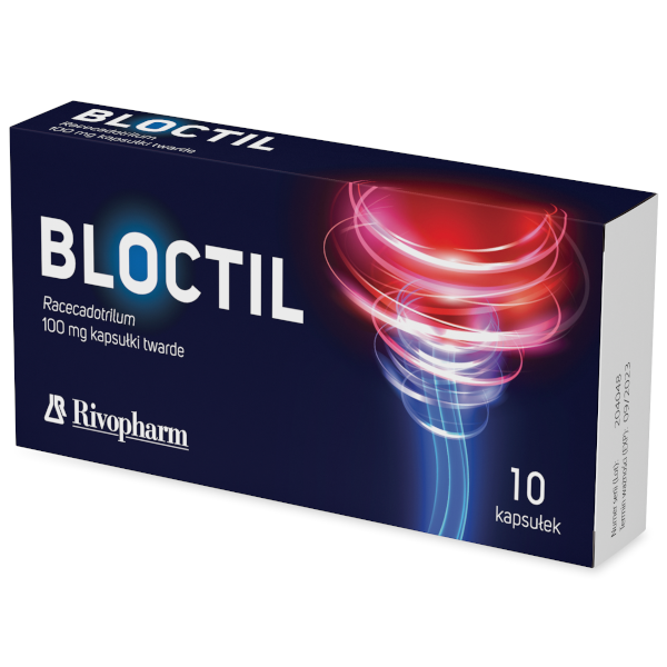 Bloctil 100 mg, 10 kapsułek twardych | Apteline.pl