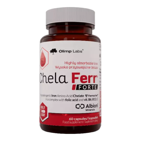 Chela-Ferr Forte, 60 kapsułek | Apteline.pl