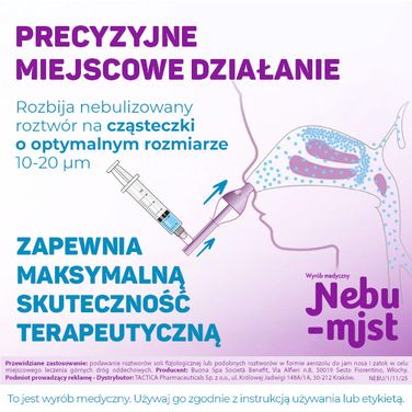 Nebulizator Nebu-Mist, 1 sztuka | Apteline.pl