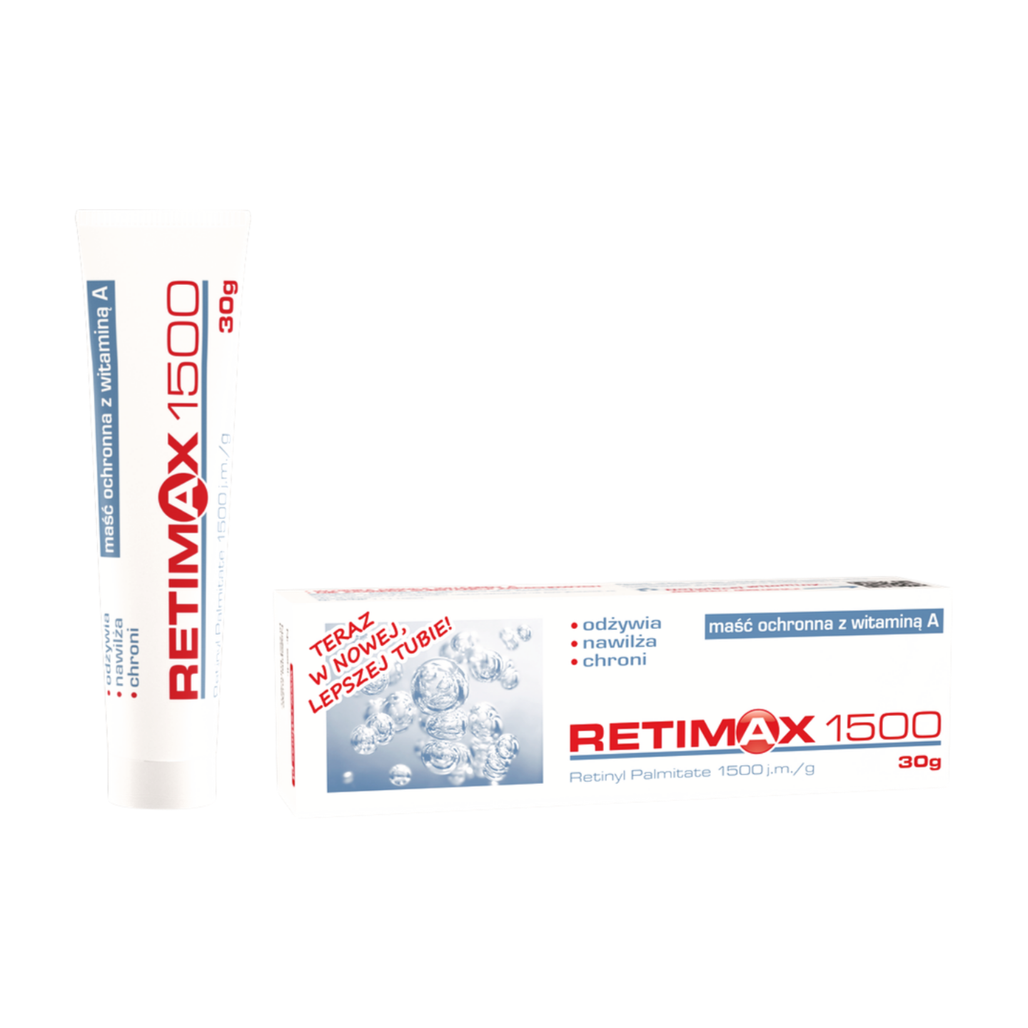 Retimax 1500, maść ochronna z witaminą A, 30 g | Apteline.pl