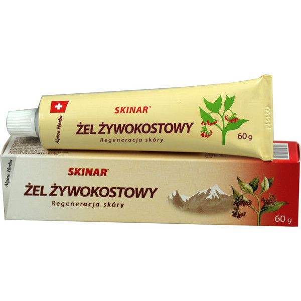 Skinar, żel żywokostowy, 60 g | Apteline.pl