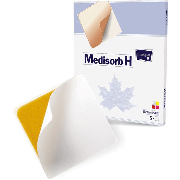 Medisorb H, jałowy opatrunek hydrokoloidowy, 15 x 15 cm | Apteline.pl