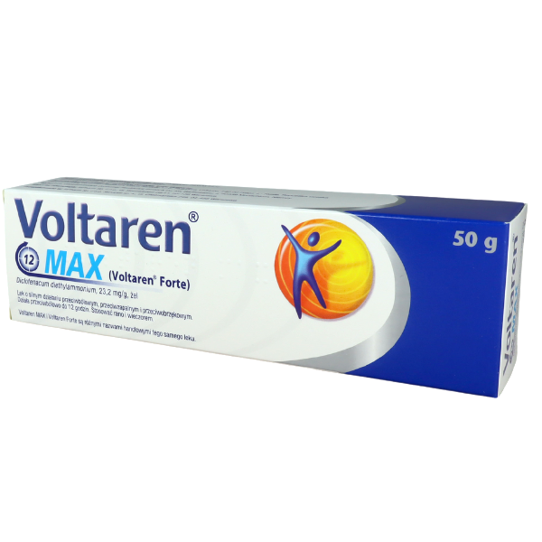 Voltaren Max, żel, 50 g, (import równoległy) | Apteline.pl