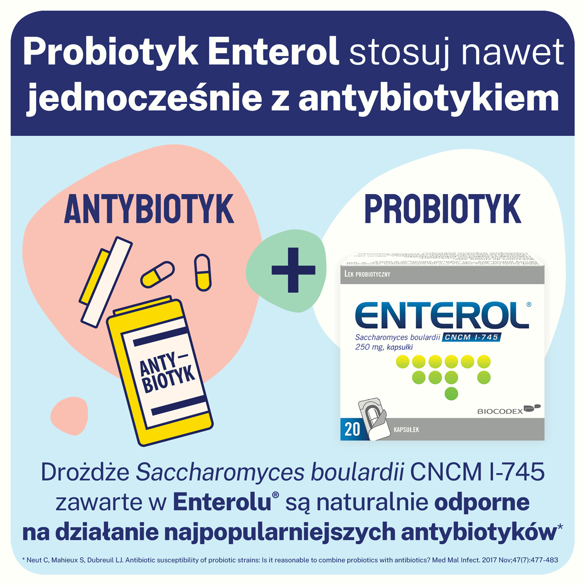 Enterol 250 mg, lek przeciwbiegunkowy, kapsułki, cena, opinie | Apteline.pl