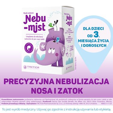 Nebulizator Nebu-Mist, 1 sztuka | Apteline.pl