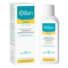 Oillan Med+ keratolityczny szampon dermatologiczny, 150 ml | Apteline.pl