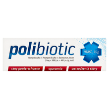 Polibiotic, (5 mg + 5000 j.m. + 400 j.m.)/g, maść, 15 g | Apteline.pl