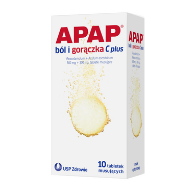 APAP intense, 10 tabletek powlekanych | Apteline.pl