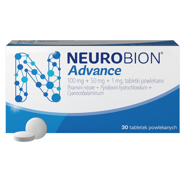 Neurovit 100 mg + 200 mg + 0,20 mg, 100 tabletek powlekanych | Apteline.pl