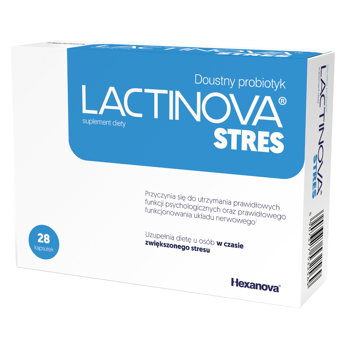 Lactinova stres, 28 kapsułek | Apteline.pl