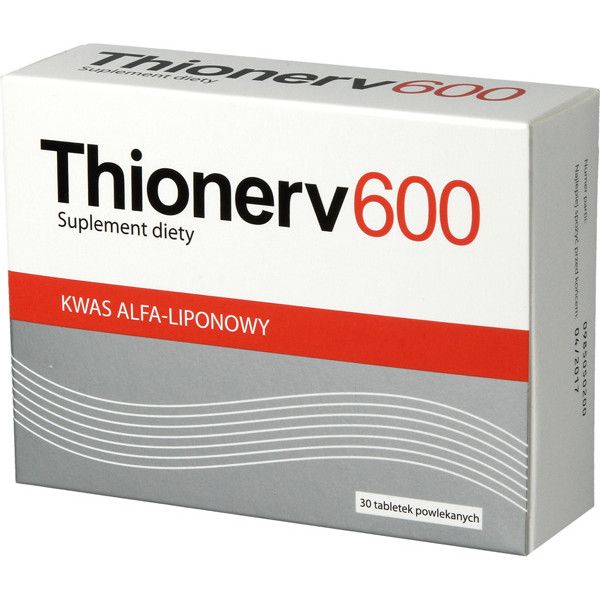 Thionerv 600, 30 tabletek powlekanych | Apteline.pl