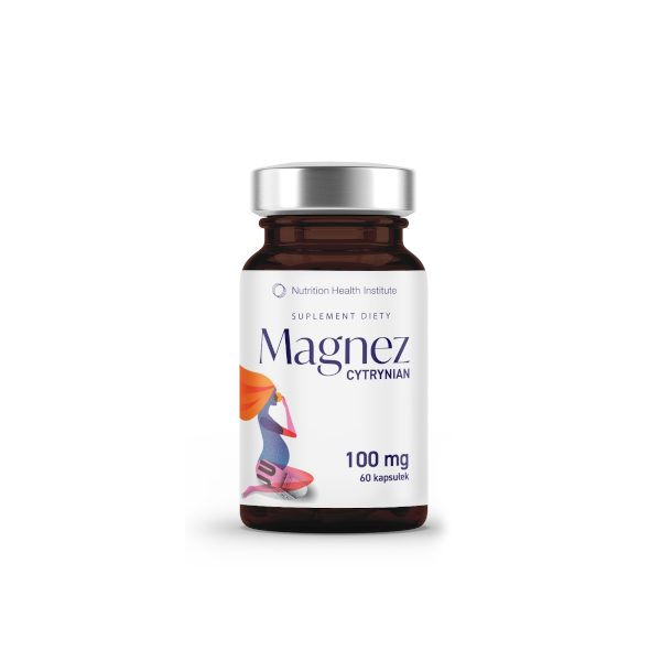 Cytrynian Magnezu 100 mg, 60 kapsułek | Apteline.pl